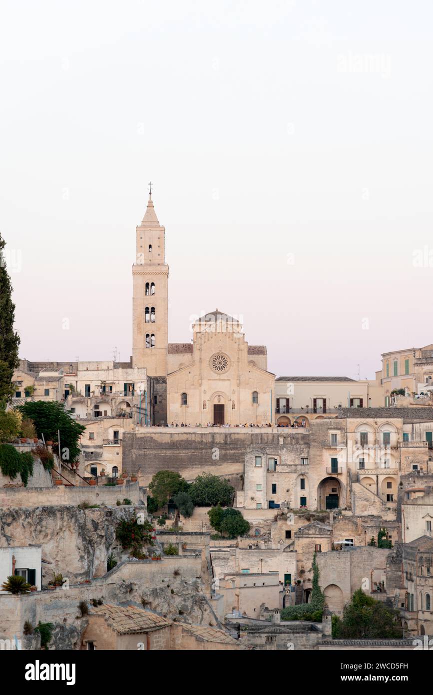 Close-up shots capturing the details of Matera, an Italian city ...
