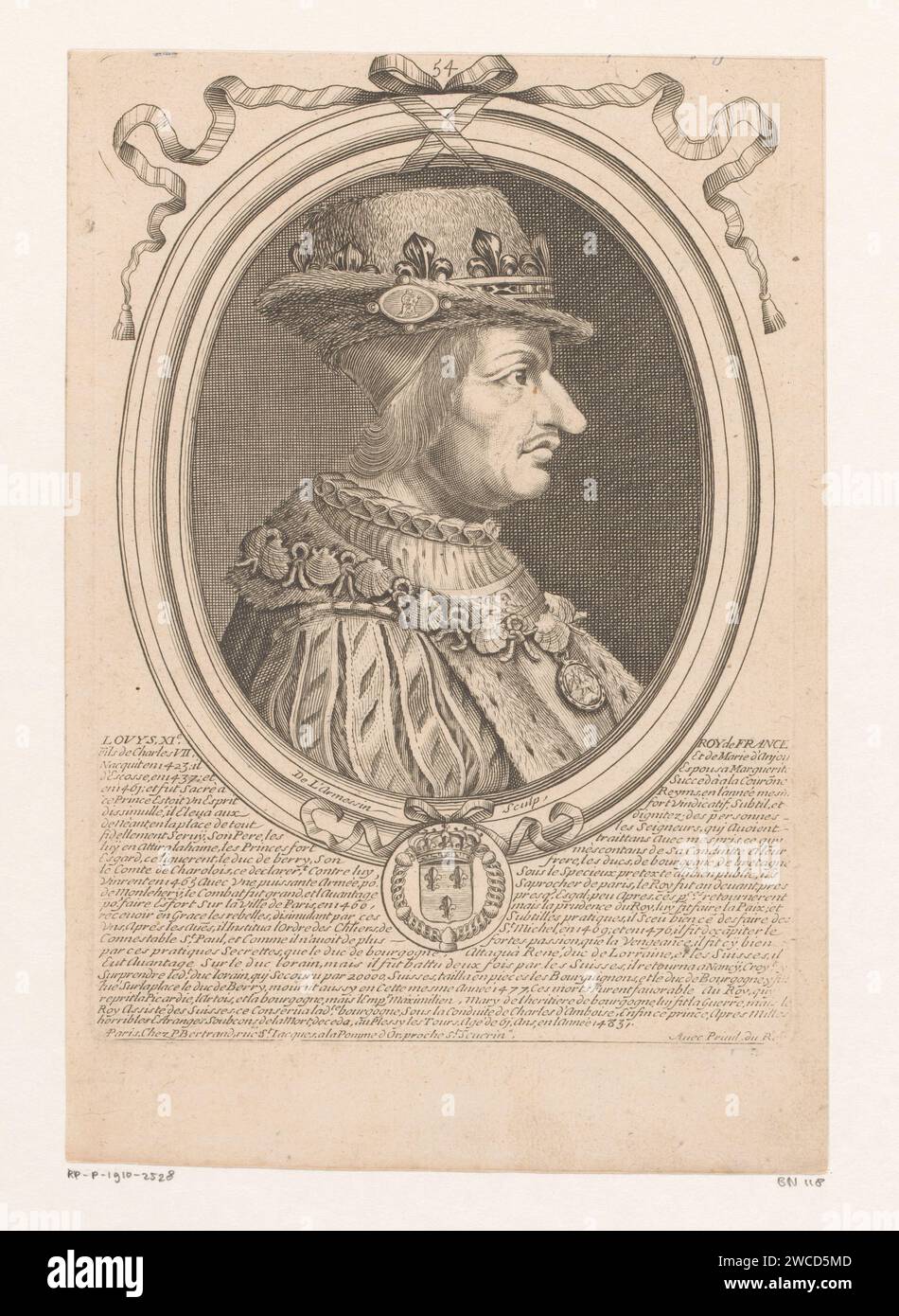 Portrait de louis xi de france hi-res stock photography and images - Alamy