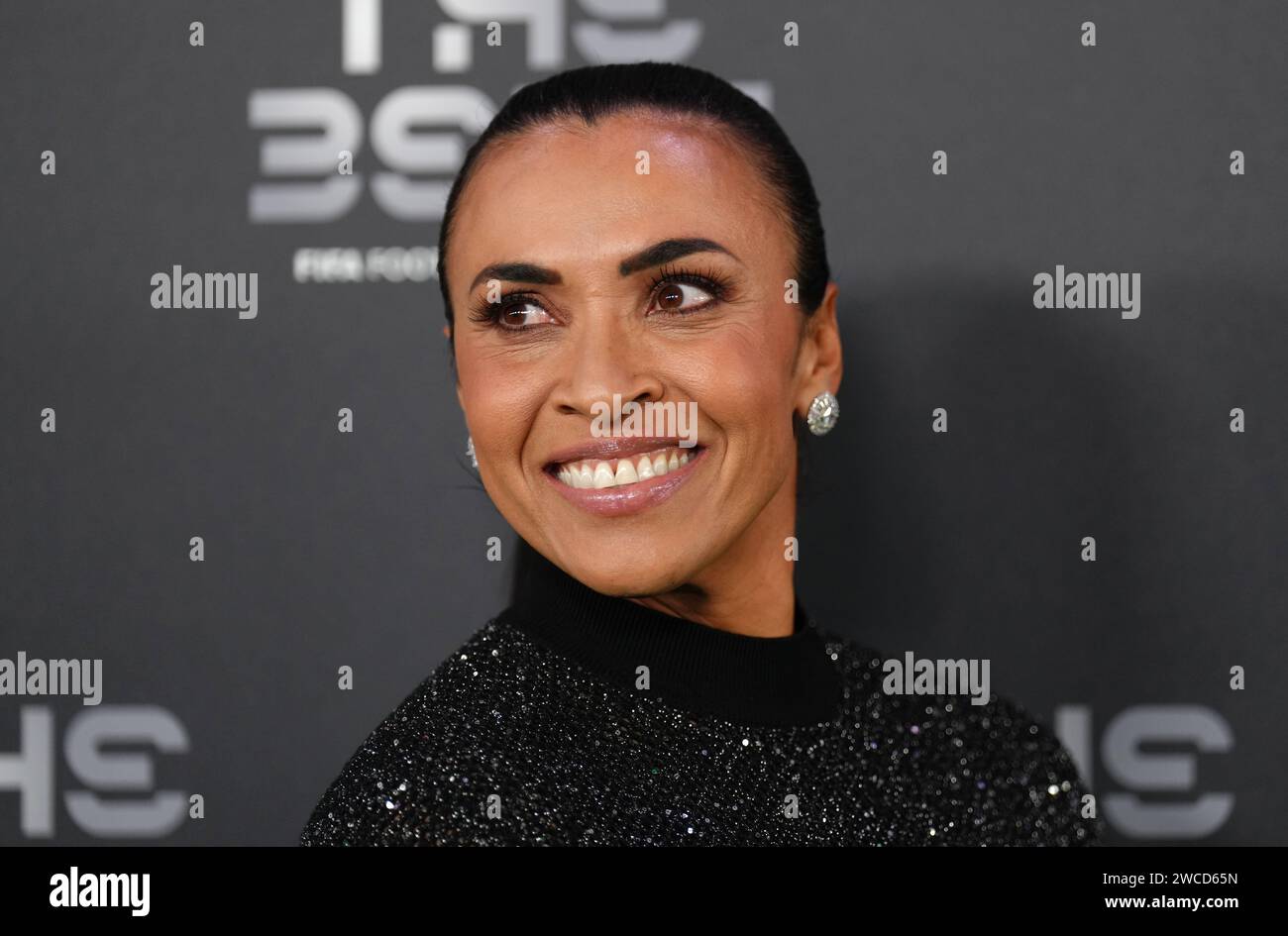 Marta arriving for The Best FIFA Football Awards at the Eventim Apollo ...