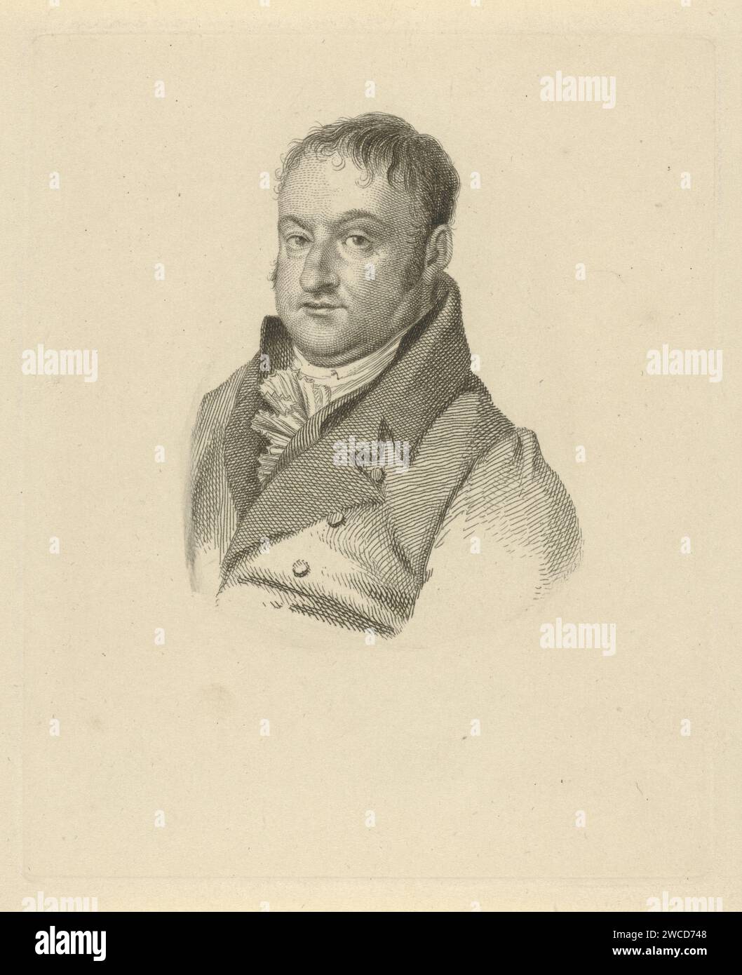 Portrait of Daniel Friday, Jacob Ernst Marcus, After Hendrik Willem ...