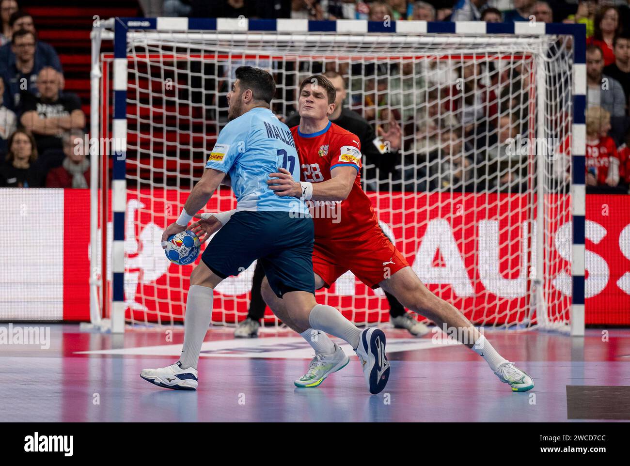 Muenchen, Deutschland. 15th Jan, 2024. Matej Havran (Tschechien/Czechia ...