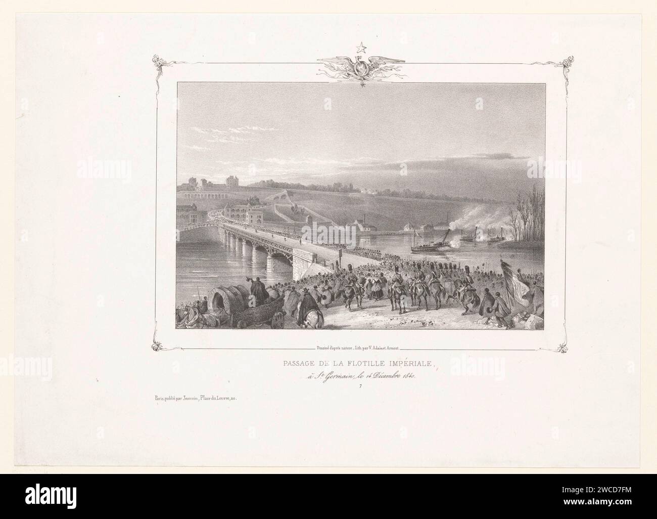 Imperial fleet passes Saint -Germain, Jean Baptiste Arnout, After ...