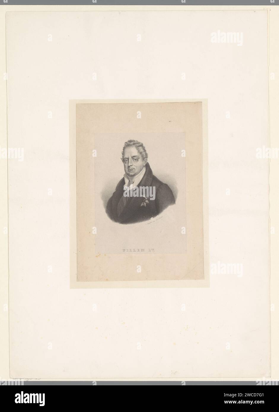 Portrait of William IV, King of the United Kingdom, Anonymous, 1822 ...