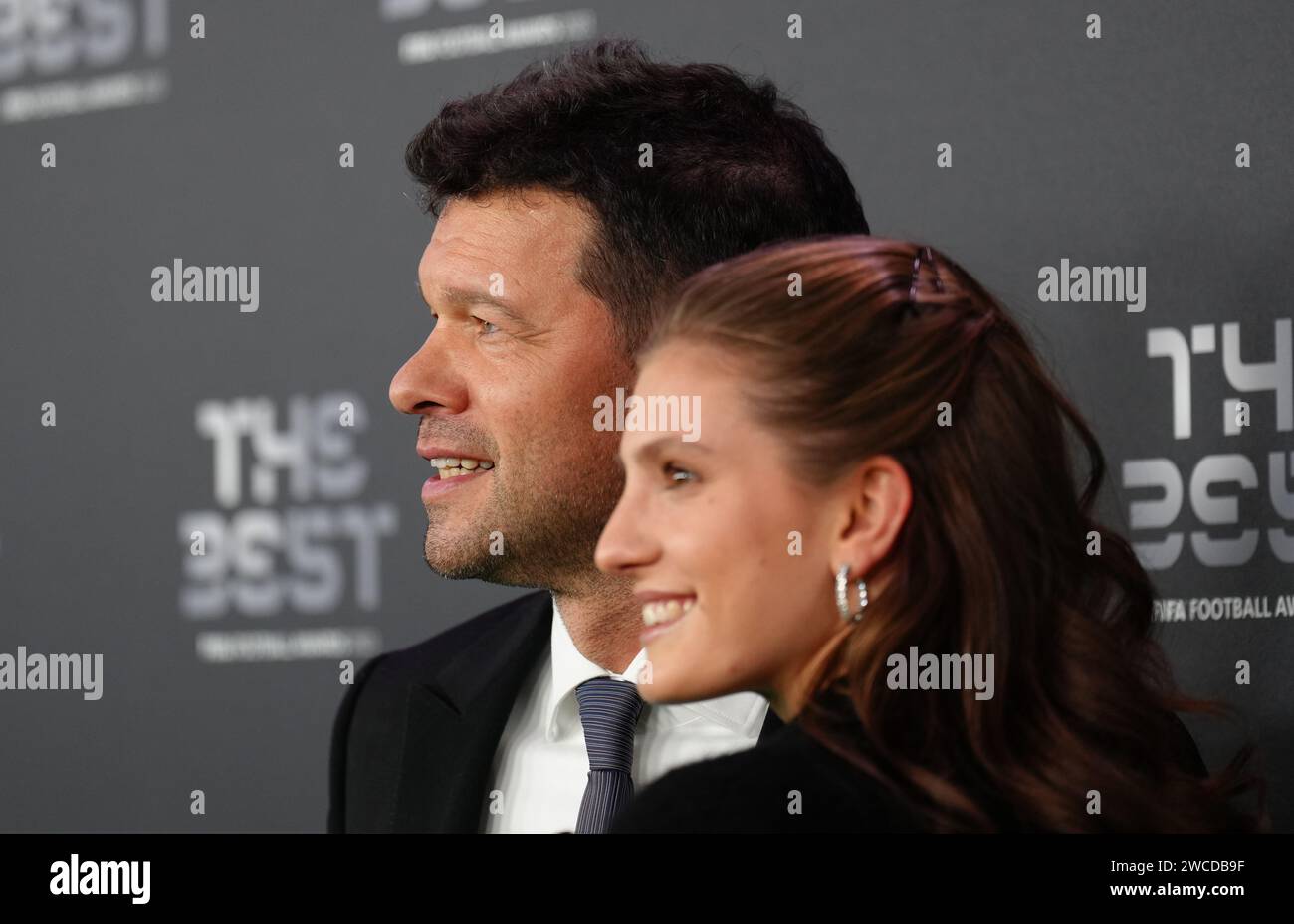 Michael Ballack arriving for The Best FIFA Football Awards at the ...