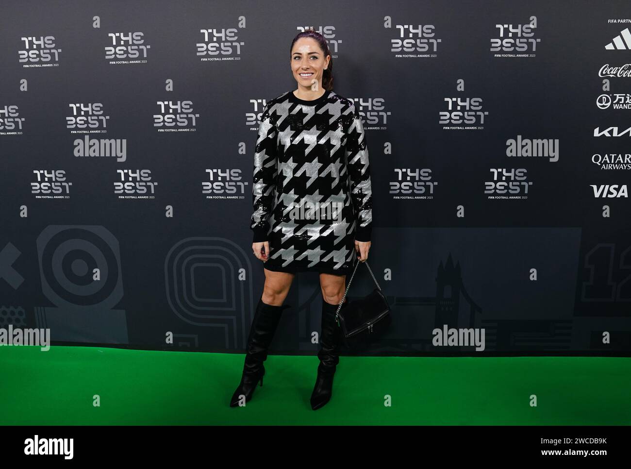 Vicky Losada arriving for The Best FIFA Football Awards at the Eventim ...