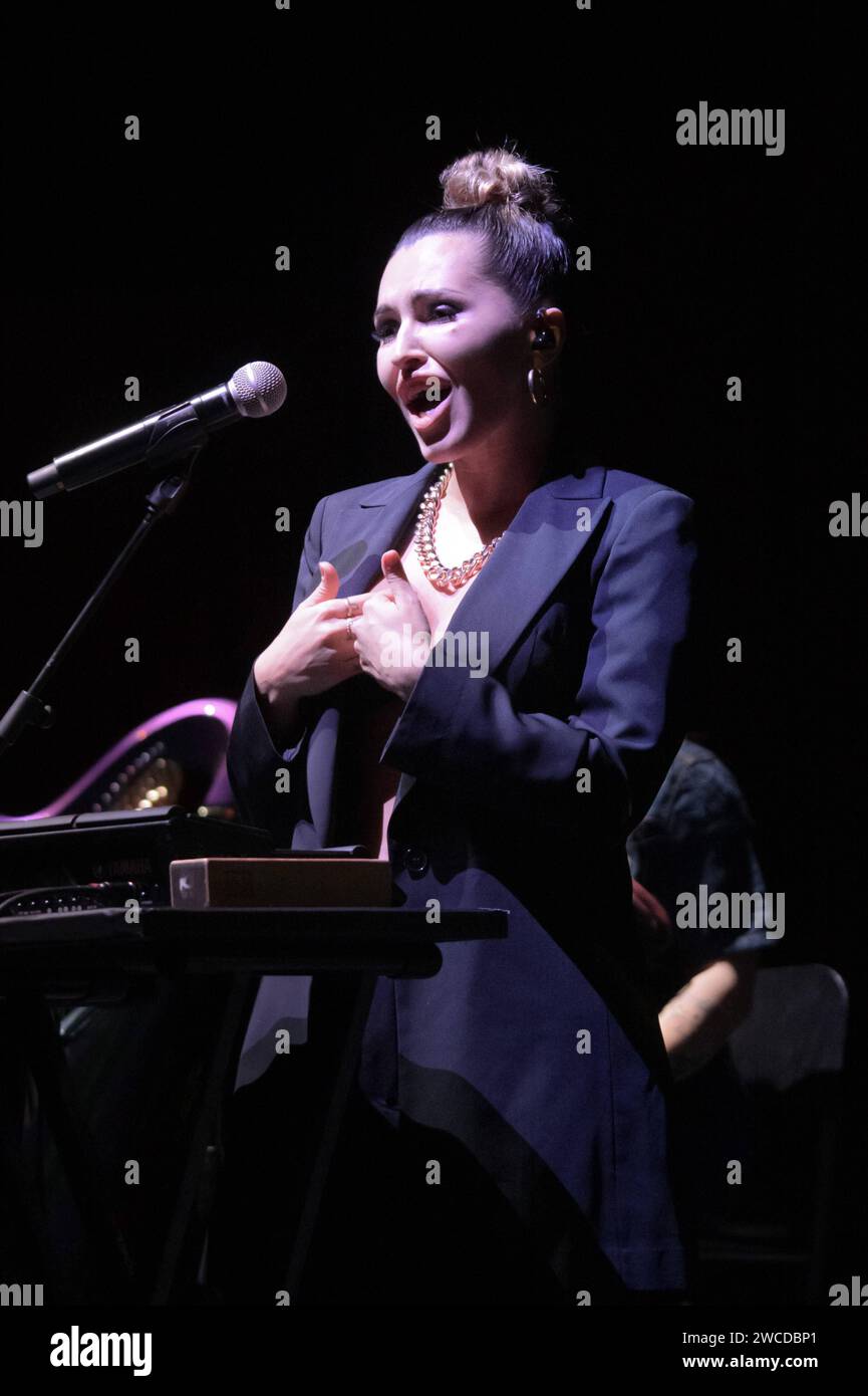 Italian singer Music Concert - SERENA BRANCALE Serena Brancale during ...