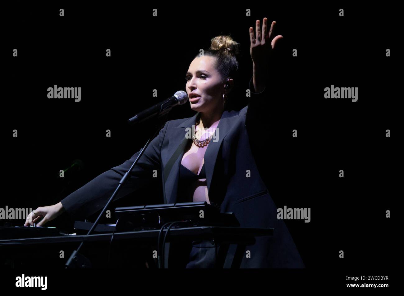 Italian singer Music Concert - SERENA BRANCALE Serena Brancale during ...