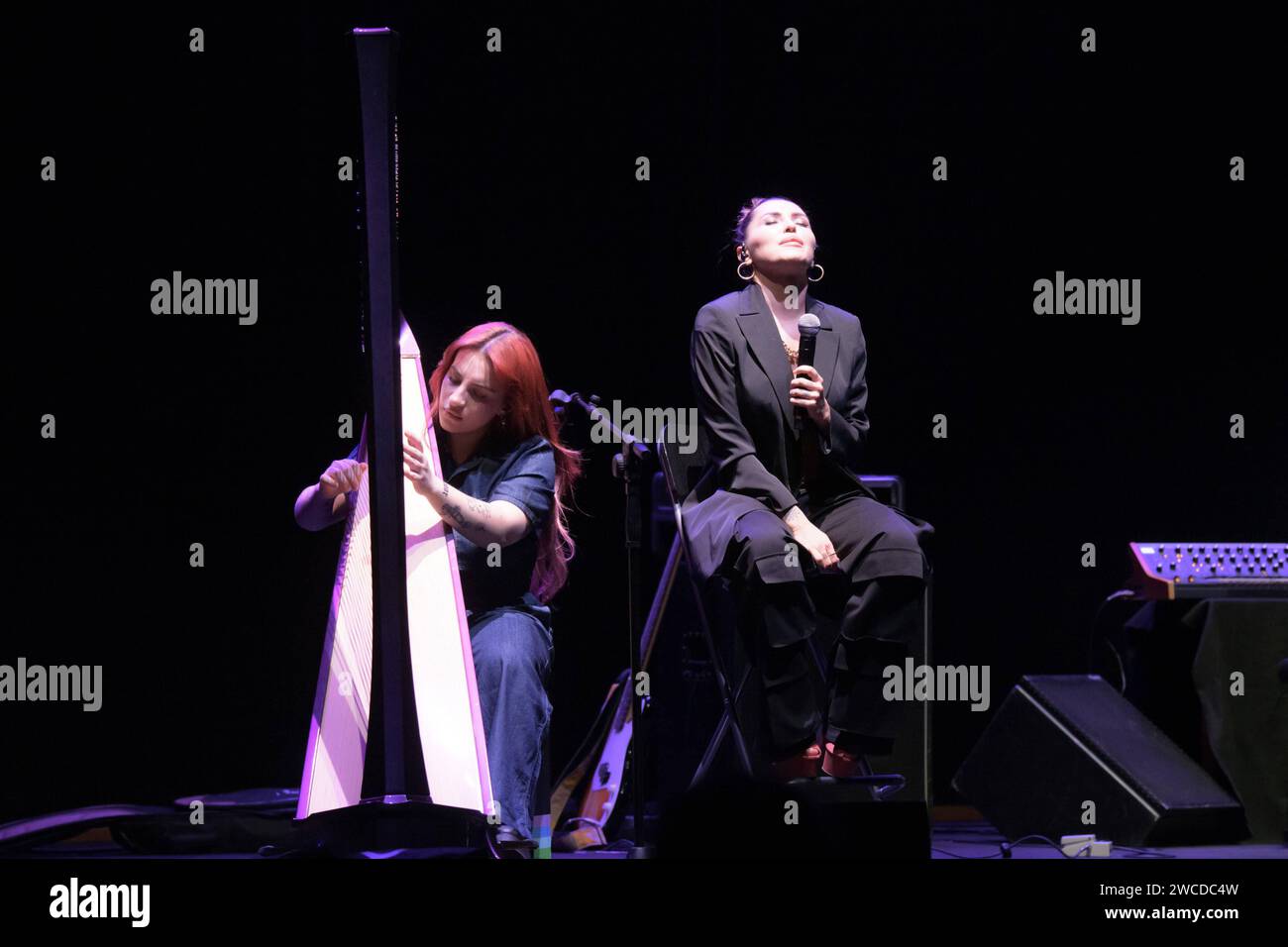 Italian singer Music Concert - SERENA BRANCALE Serena Brancale during ...