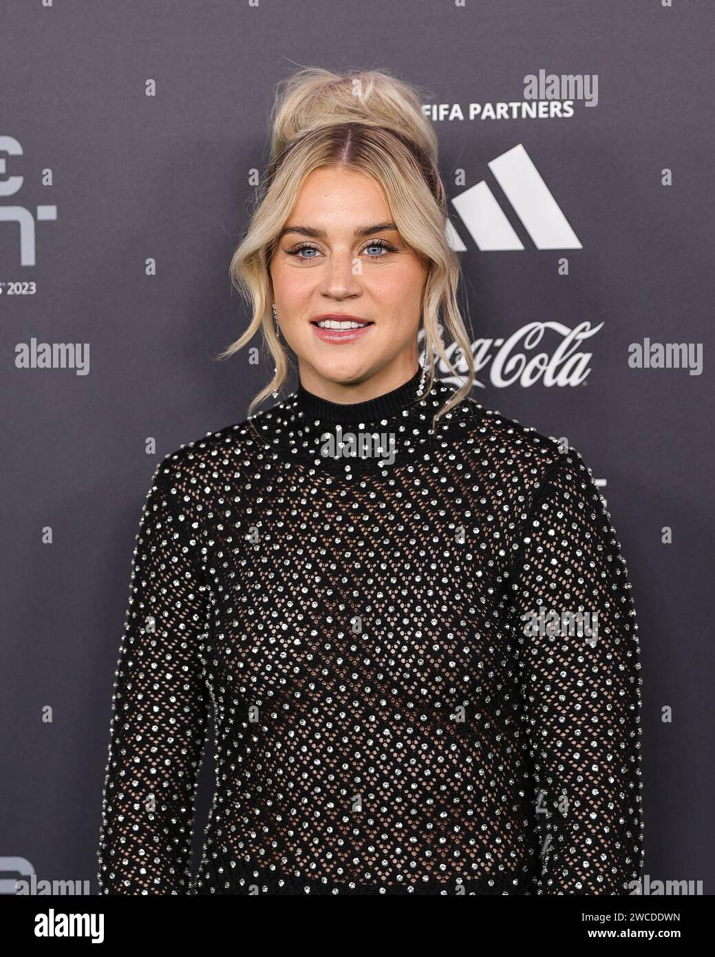 Alessia Russo arrives on the Green Carpet ahead of The Best FIFA ...