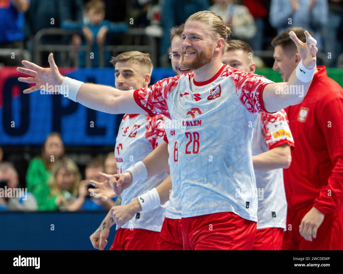 Berlin, Germany. 15th Jan, 2024. Handball: European Championship ...