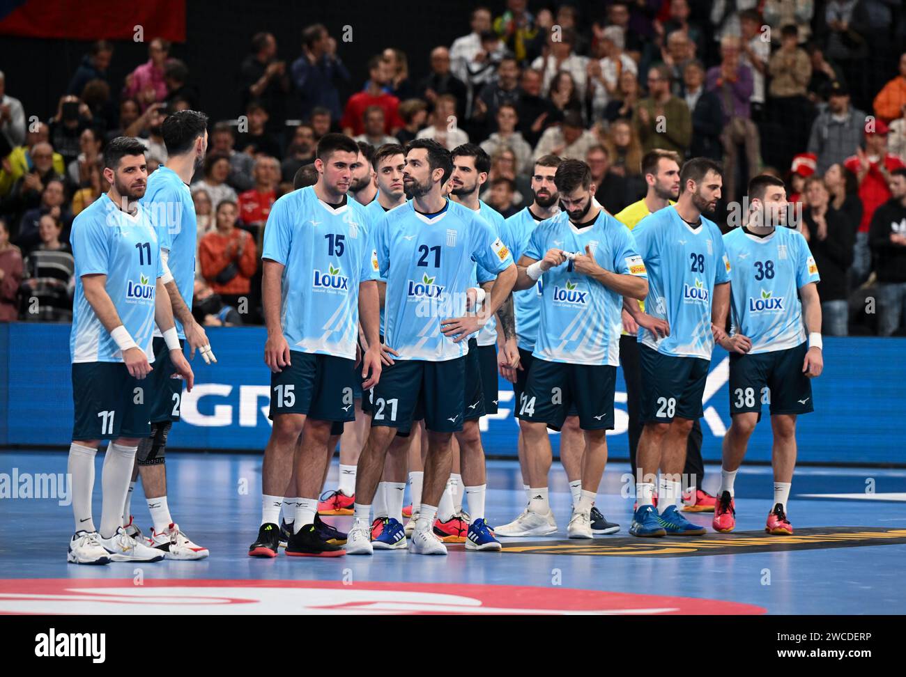Greek handball team hi-res stock photography and images - Alamy