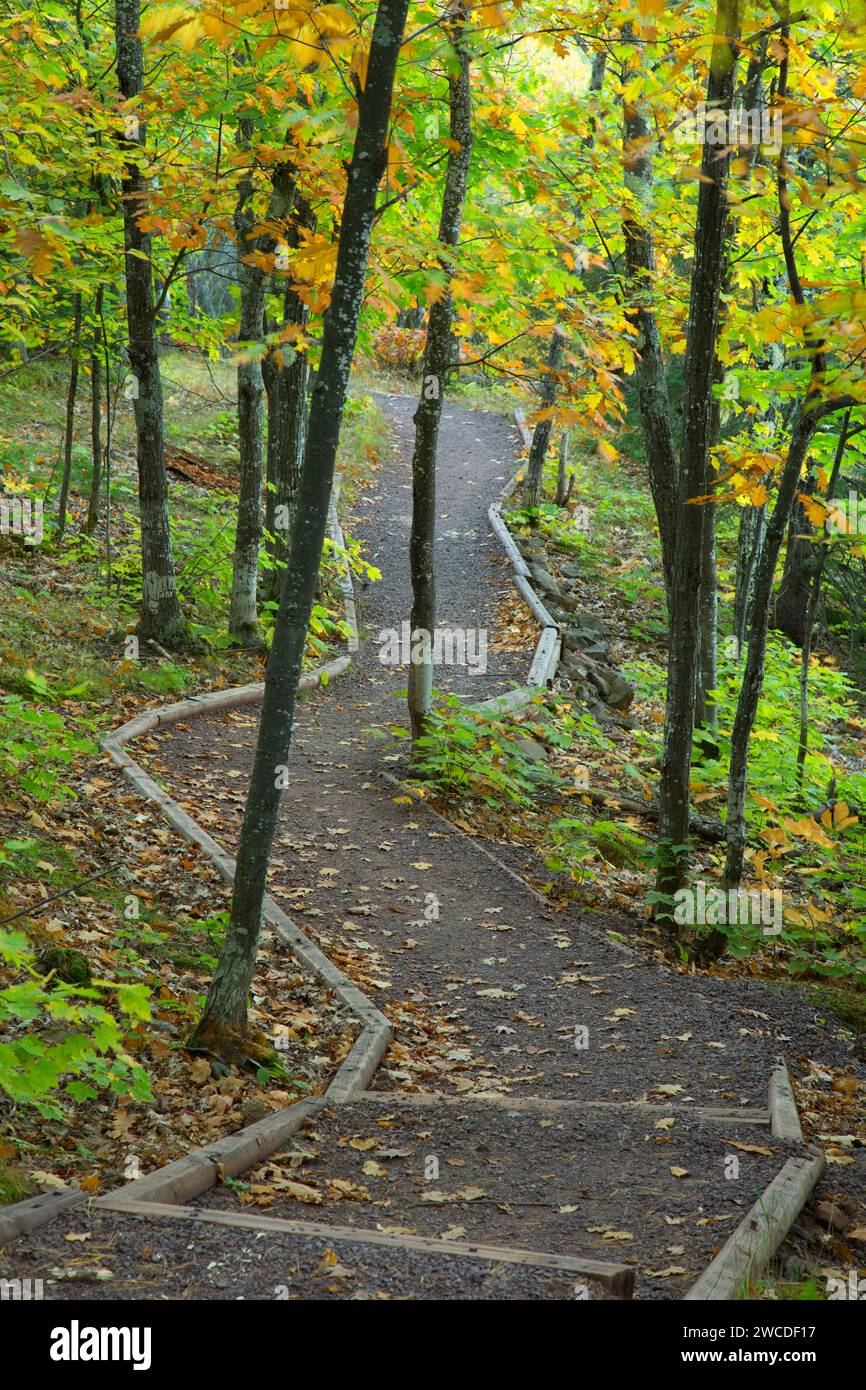 Escarpment Trail, Porcupine Mountains Wilderness State Park, Michigan ...