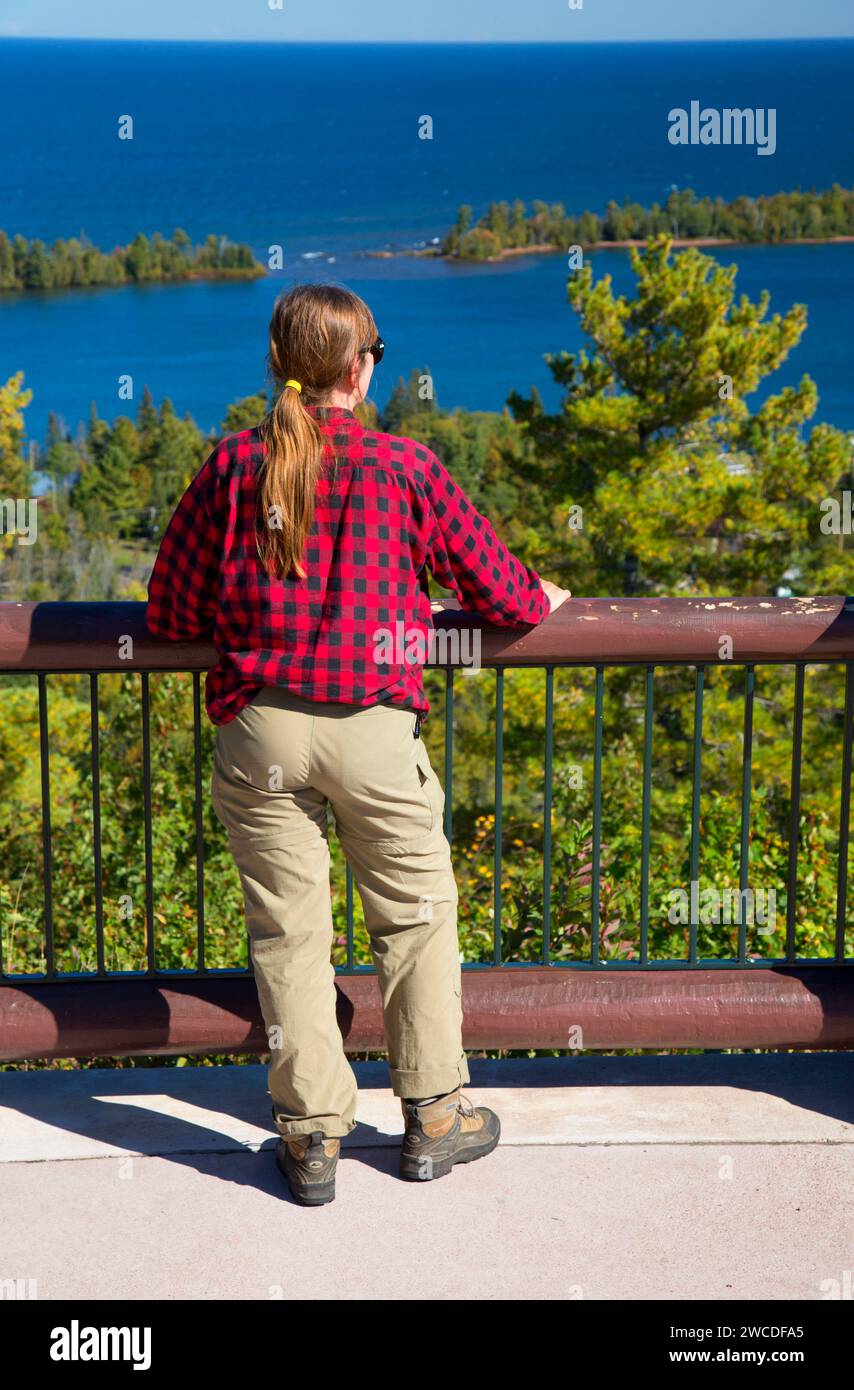 Copper Harbor Overlook, Brockway Mountain Drive, Keweenaw Heritage Site ...