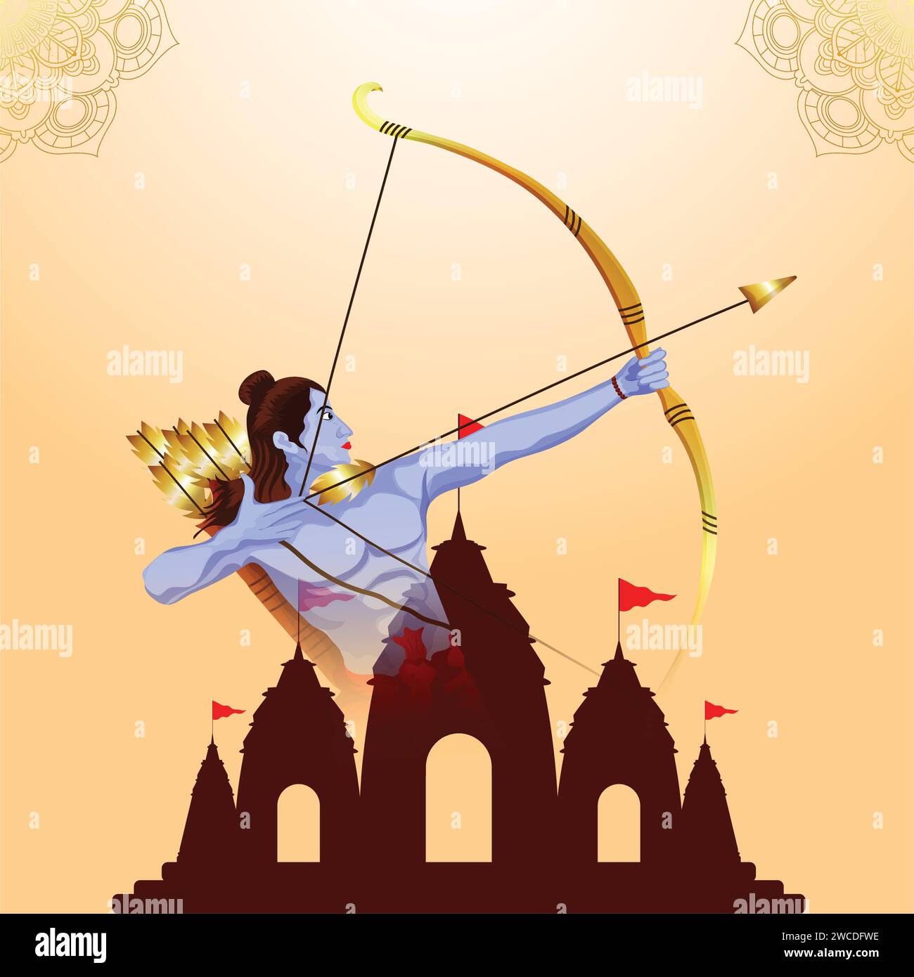 Rama of ayodhya Stock Vector Images - Alamy