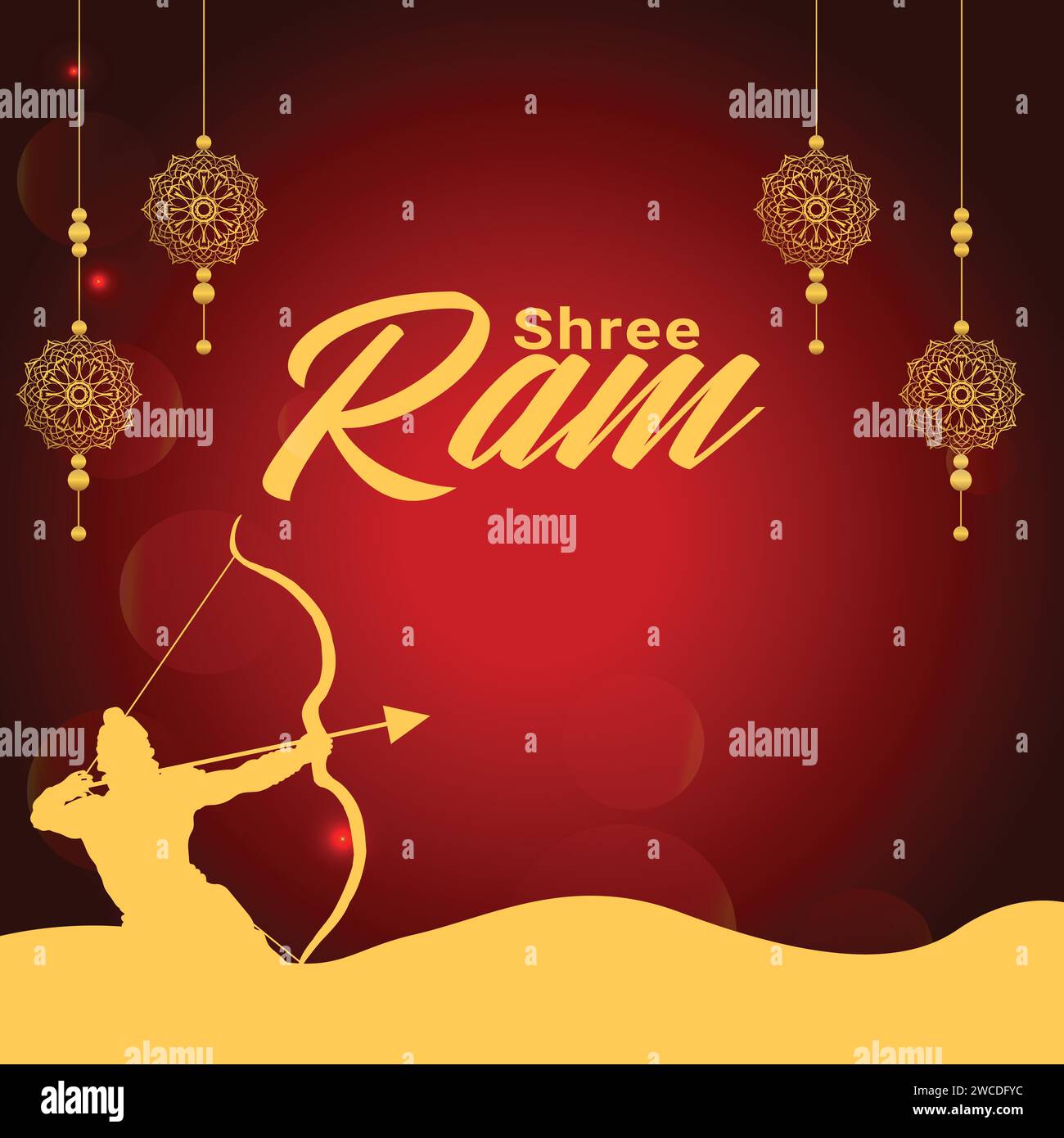 Ayodhya temple india Stock Vector Images - Alamy