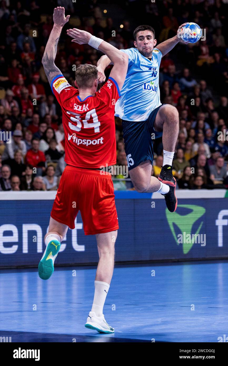 Dominik Solak (Tschechien, #34), Achilleas Toskas (Griechenland, #15 ...