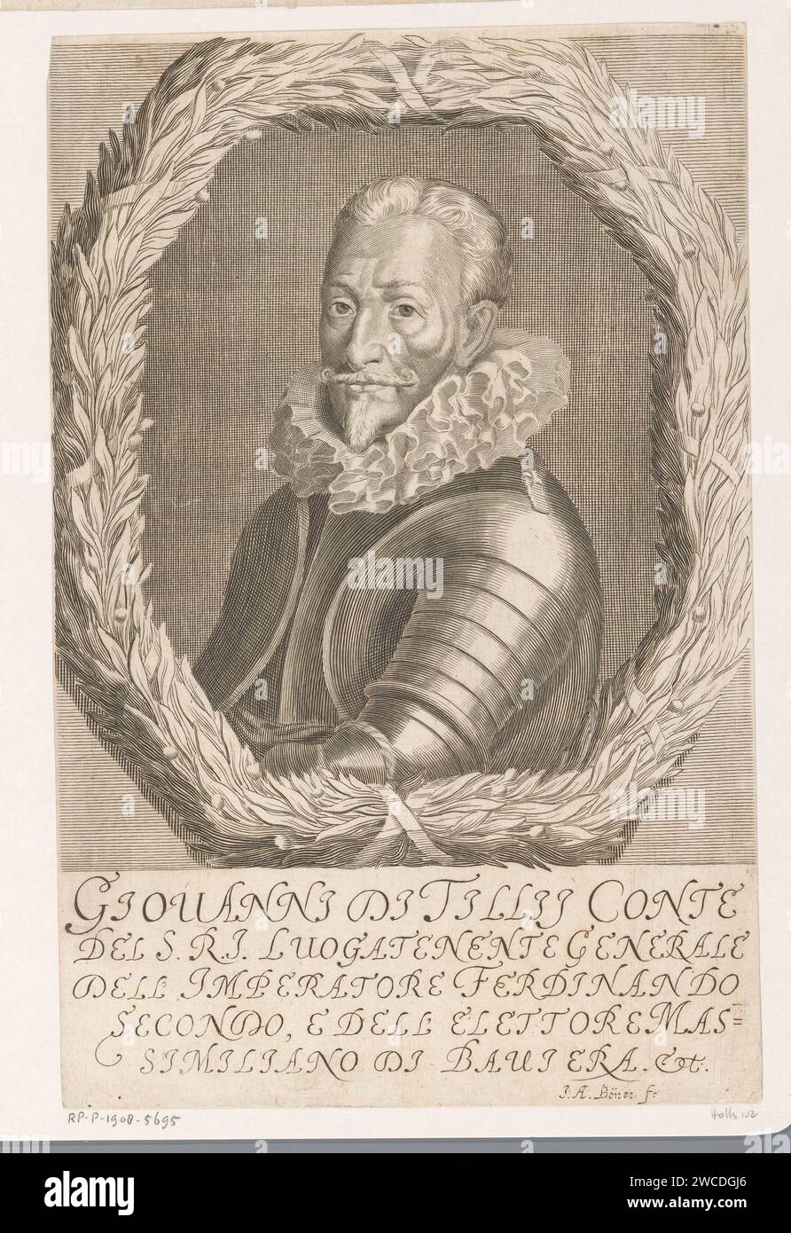 Porter van Johan 't Seclaes, Graaf van Tilly, Johann Alexander Bönmer ...