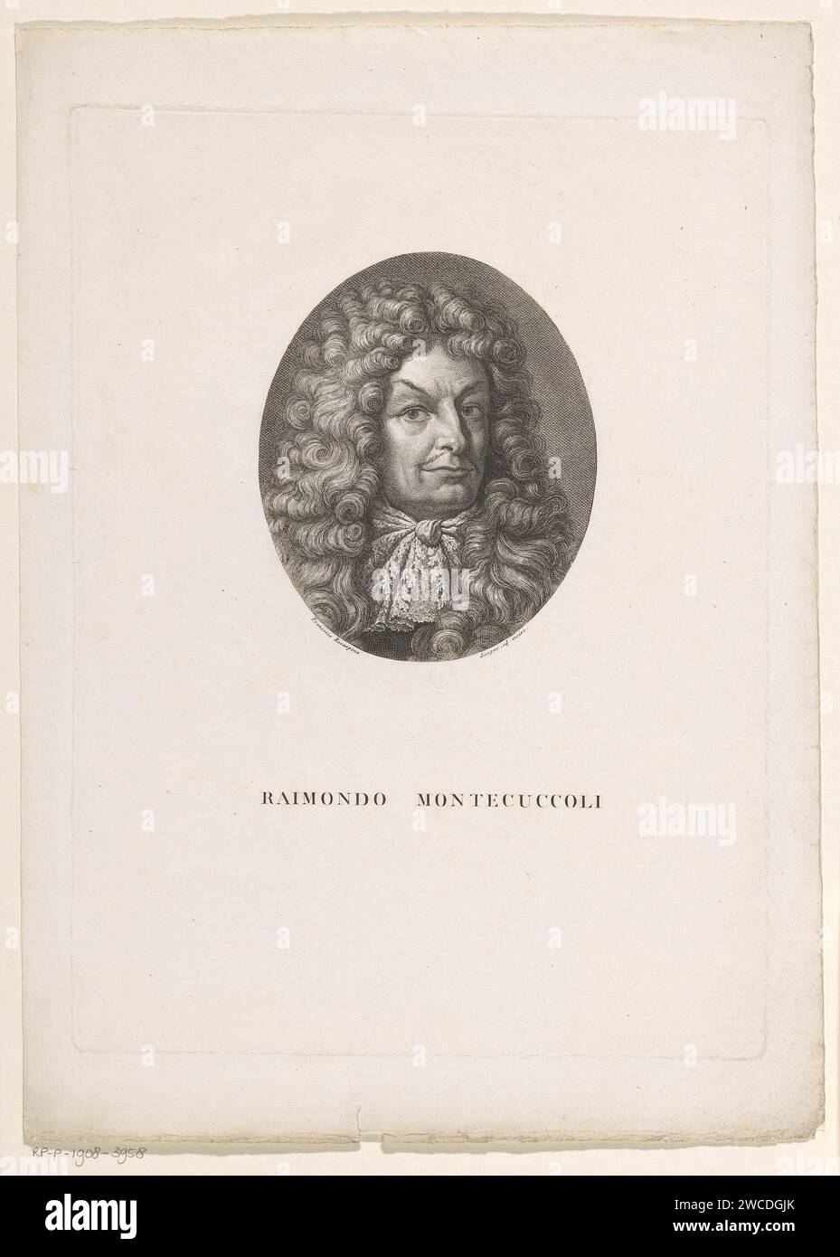 Portret Van Graaf Raimondo Montecuccoli, Francesco Rosaspina, 1772 ...