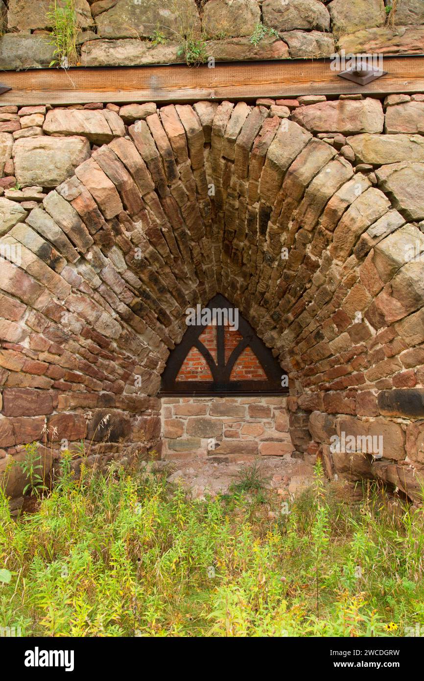 Bay Furnace, Hiawatha National Forest, Michigan Stock Photo - Alamy