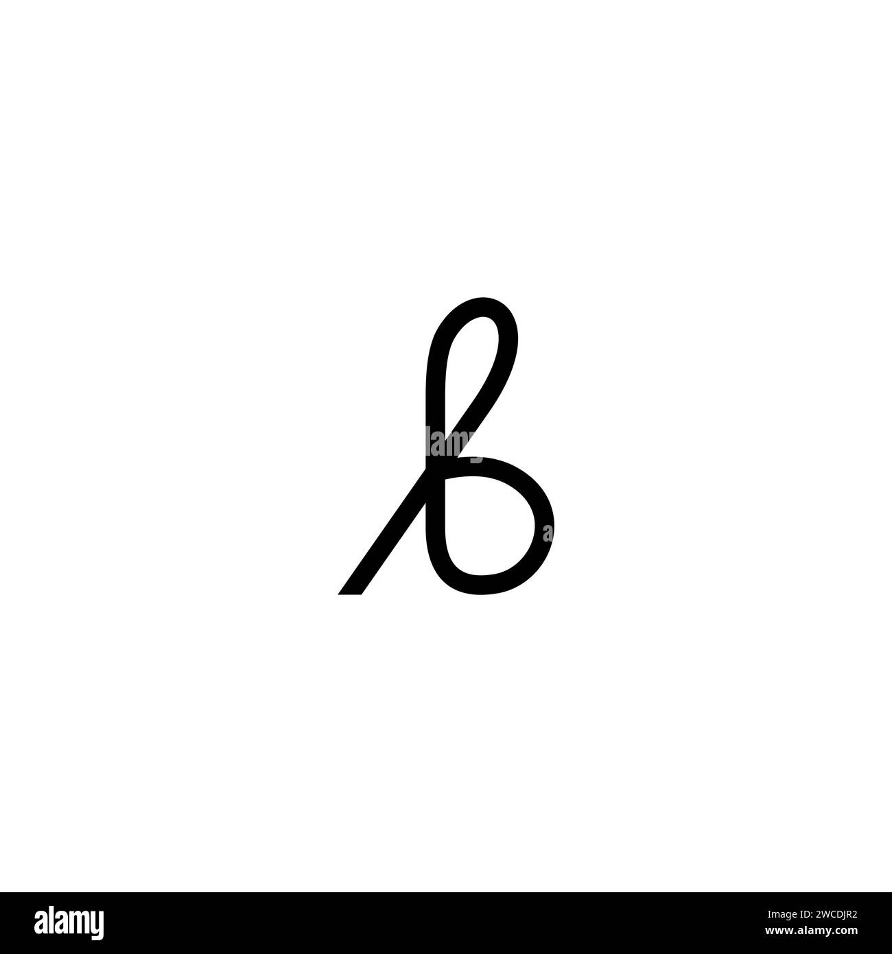 Premium design Logo with initial, letter, alphabet B for company ...