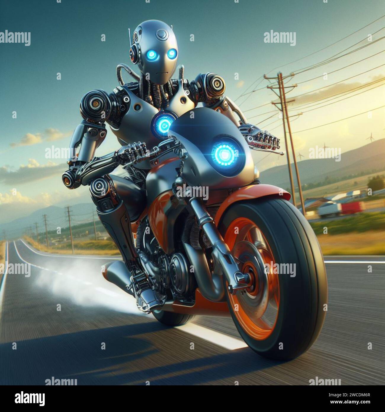 An individual enjoys a thrilling ride on the back of a motorcycle ...