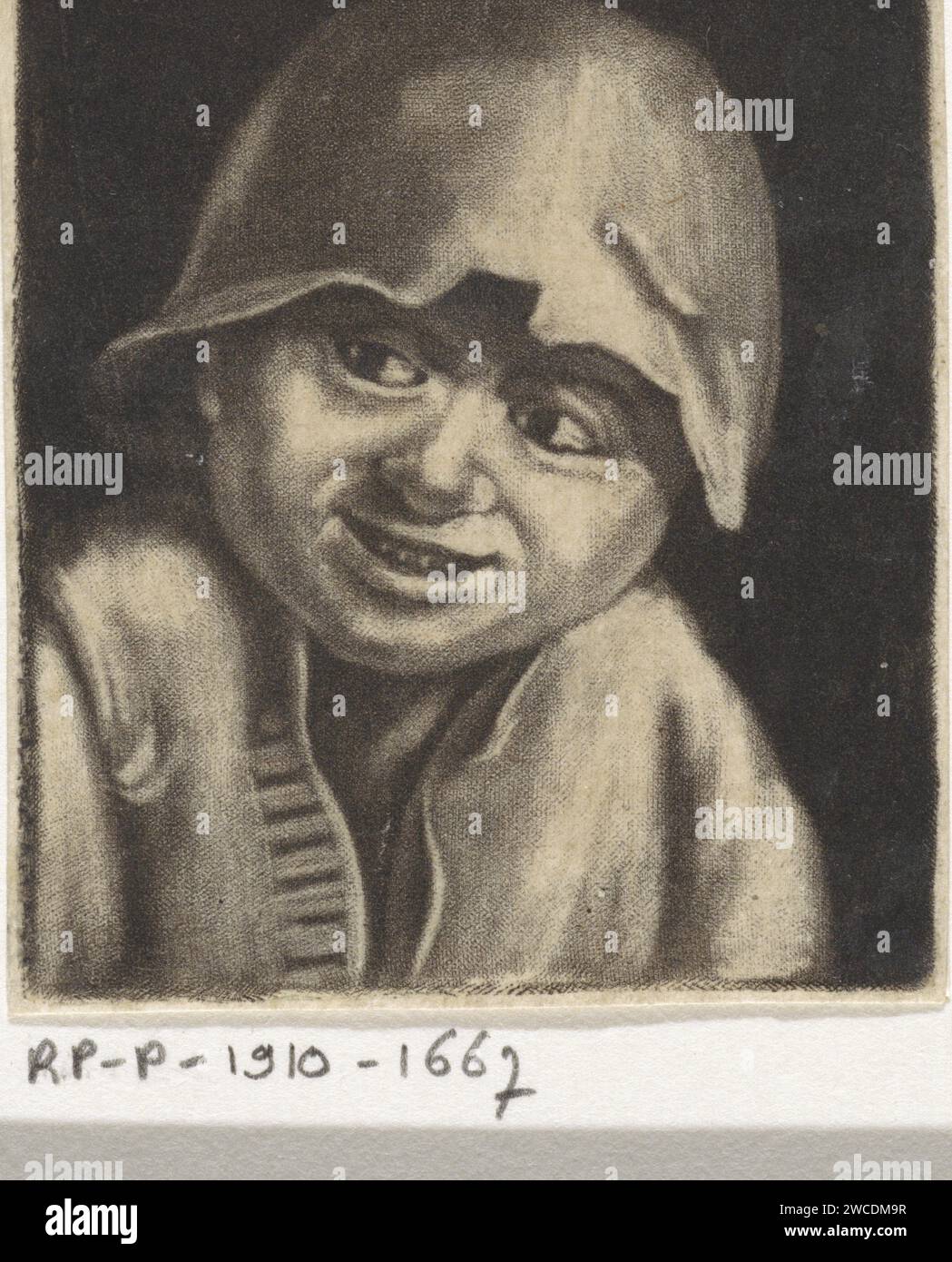 Head of a smiling boy, anonymous, 1650 - 1800 print paper laughing ...