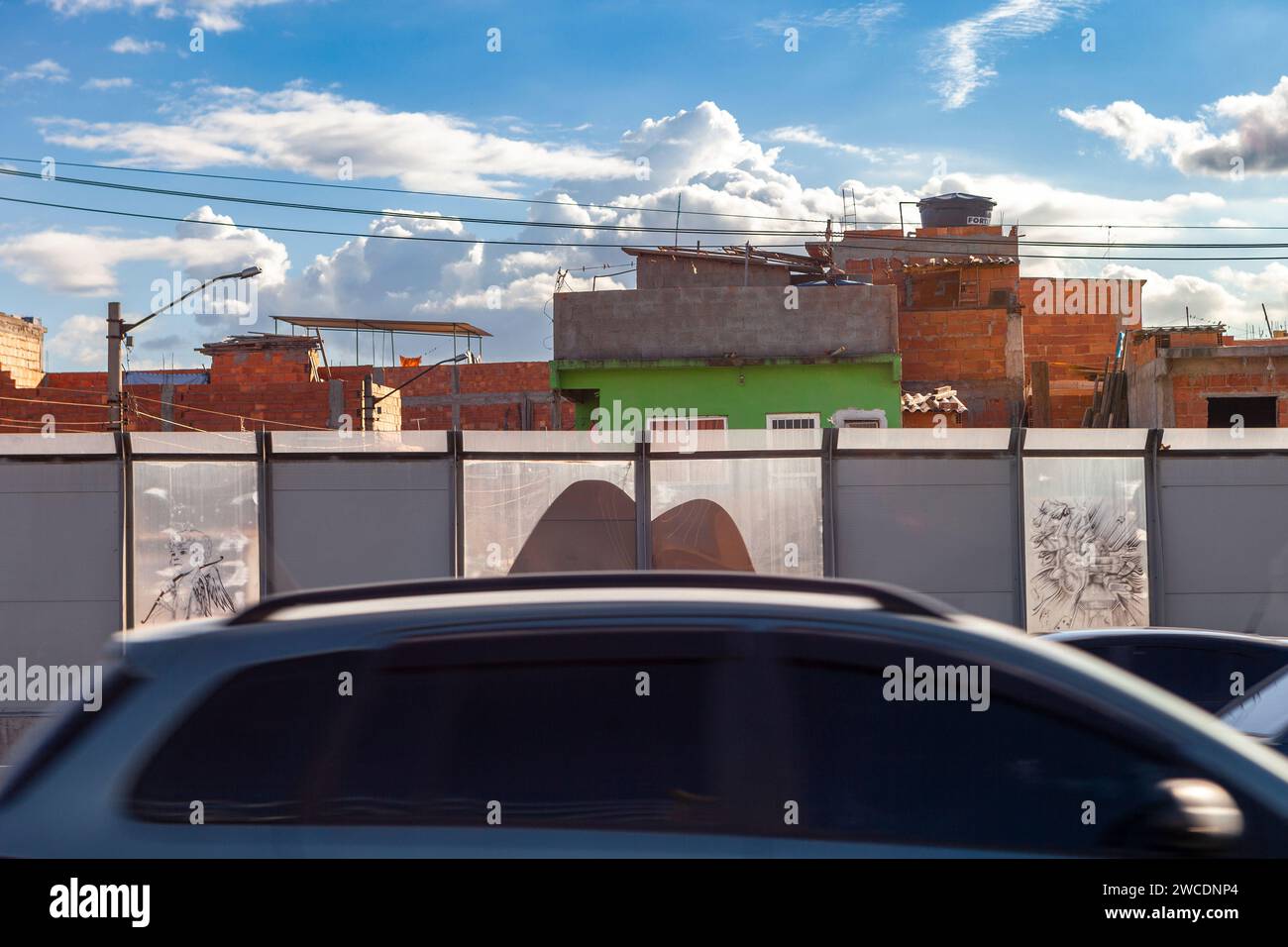 Complexo da Mare, a massive network of favelas that sits alongside the ...