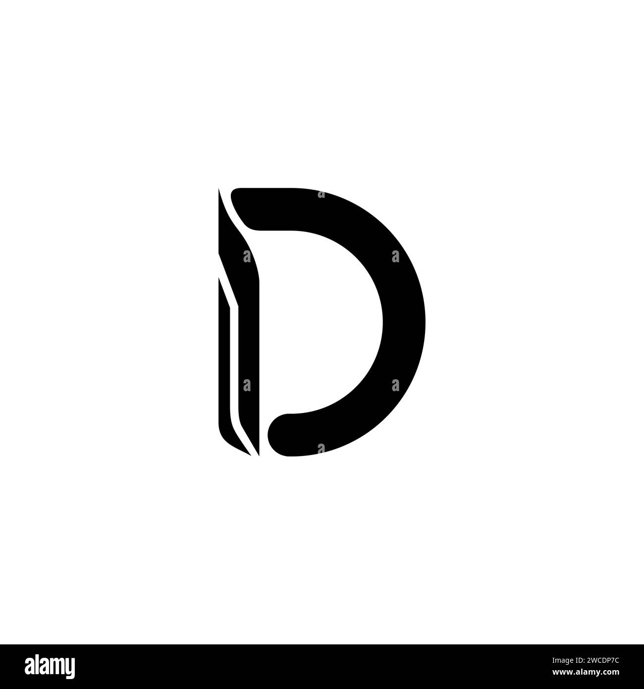 Letter d tattoo Stock Vector Images - Alamy