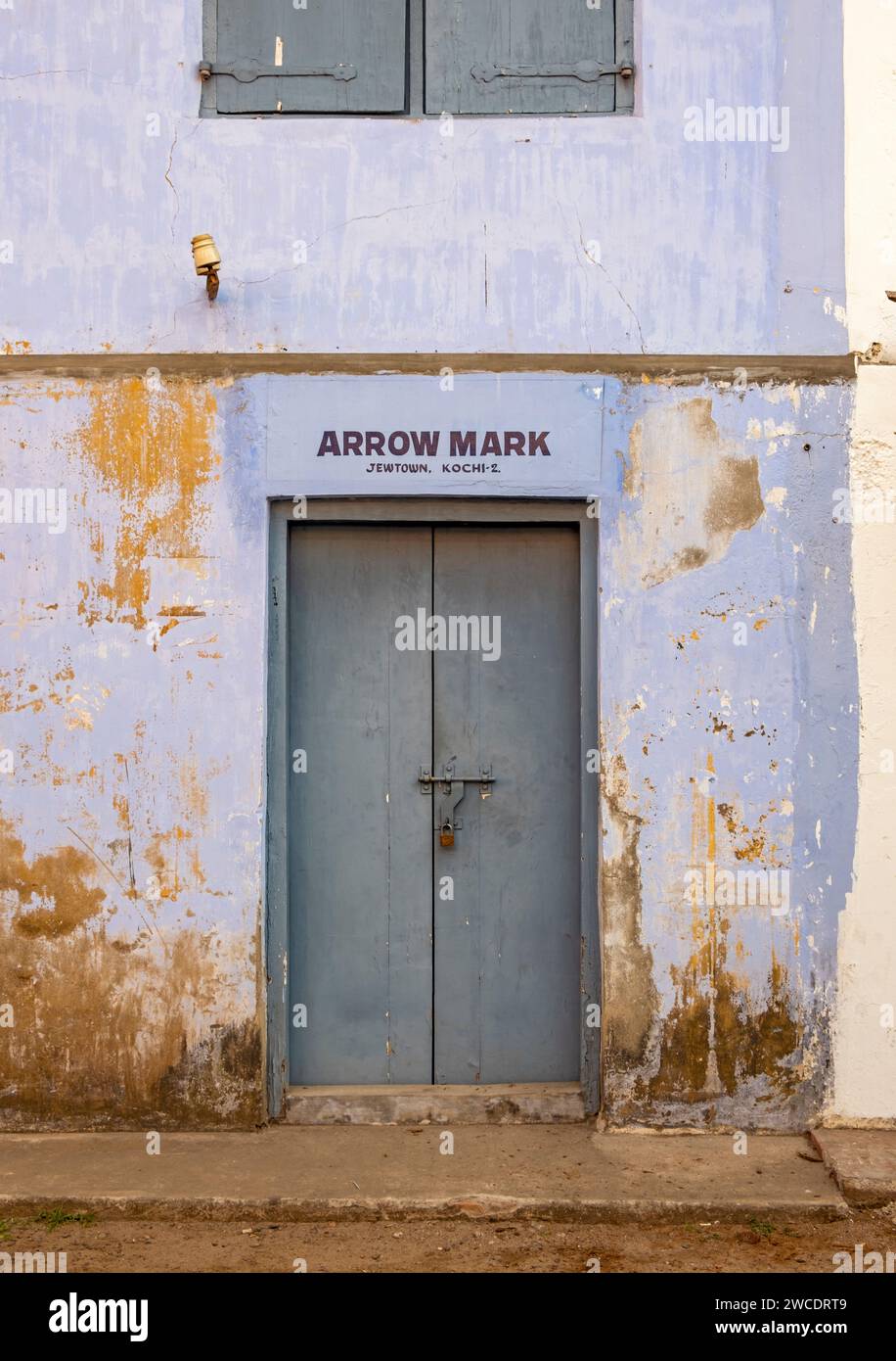 Street scene, Matancherry, Jew Town, Cochin, Kerala, India Stock Photo ...