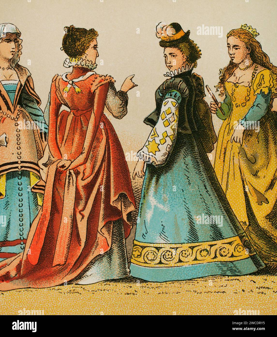 16th century fashion hi-res stock photography and images - Alamy