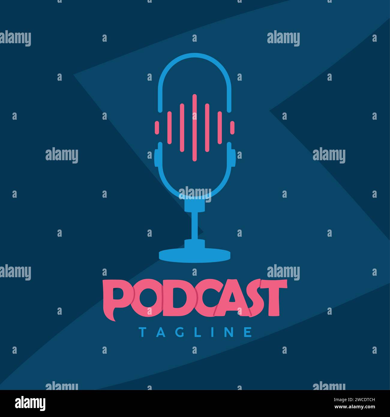 Minimalist colored podcast cover Vector Stock Vector Image & Art - Alamy