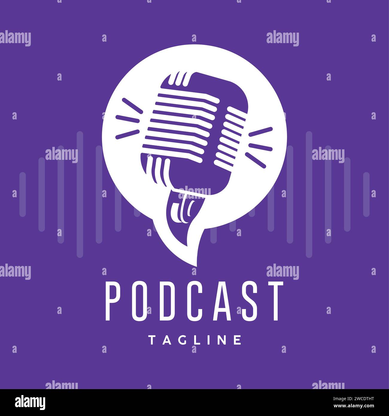Minimalist colored podcast cover Vector Stock Vector Image & Art - Alamy