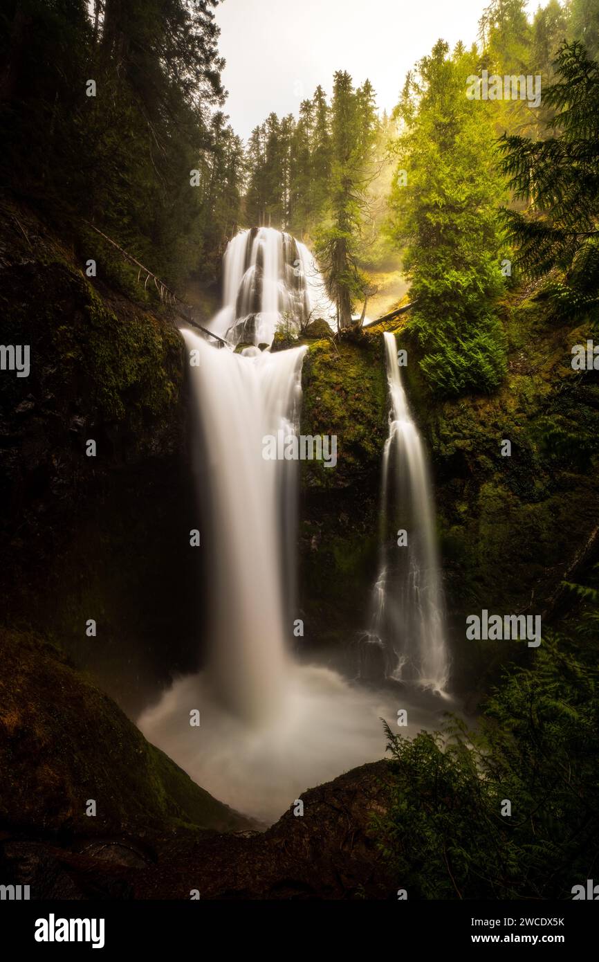 A fine art landscape photography image of Falls Creek Falls in ...