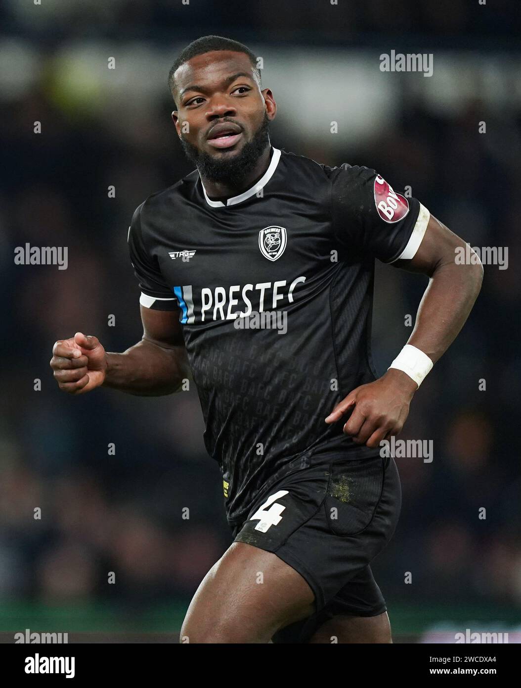 Burton Albion's Deji Oshilaja during the Sky Bet League one match at Pride Park, Derby. Picture ...