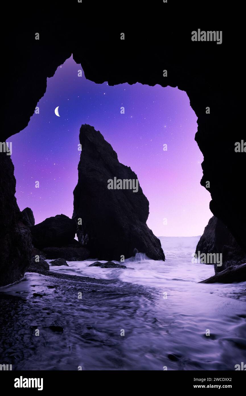 A fine art landscape photography image of the iconic sea stack at Ruby ...