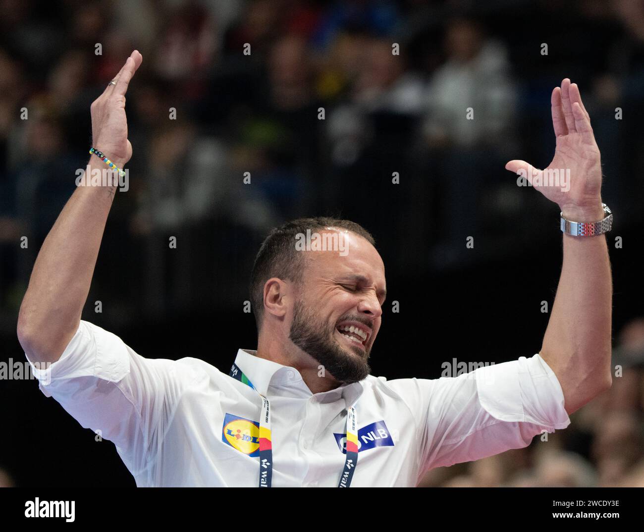 Berlin, Germany. 15th Jan, 2024. Handball: European Championship ...