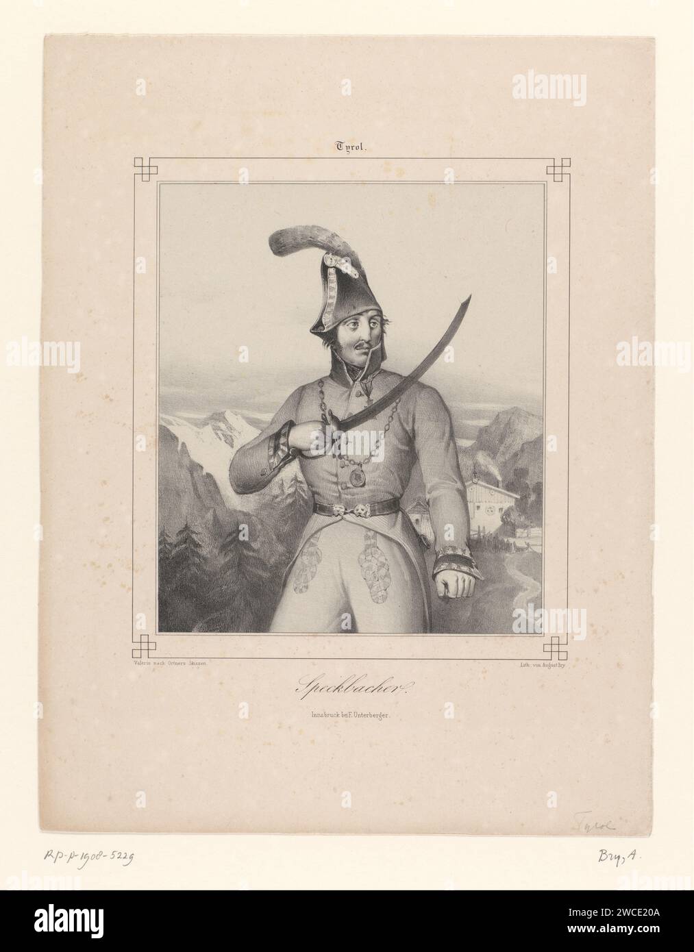 Tyrolean revolutionary josef speckbacher hi-res stock photography and ...