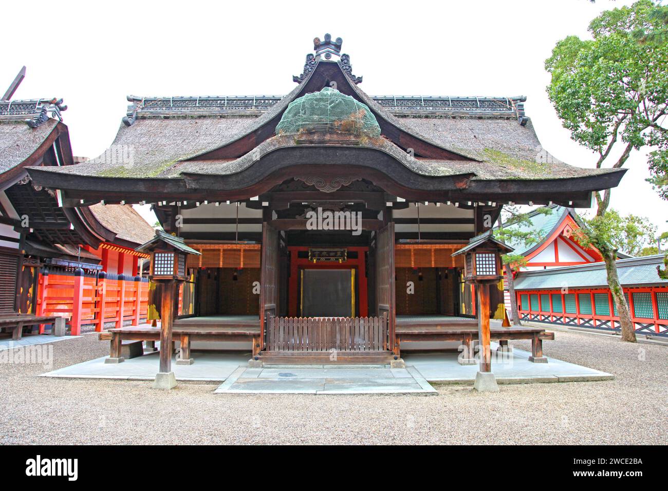 Sumiyoshi Taisha Grand Shrine in Osaka, Japan Stock Photo - Alamy