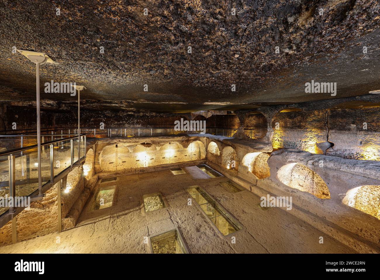 Dara ruins is an ancient city consisting of many interconnected caves ...