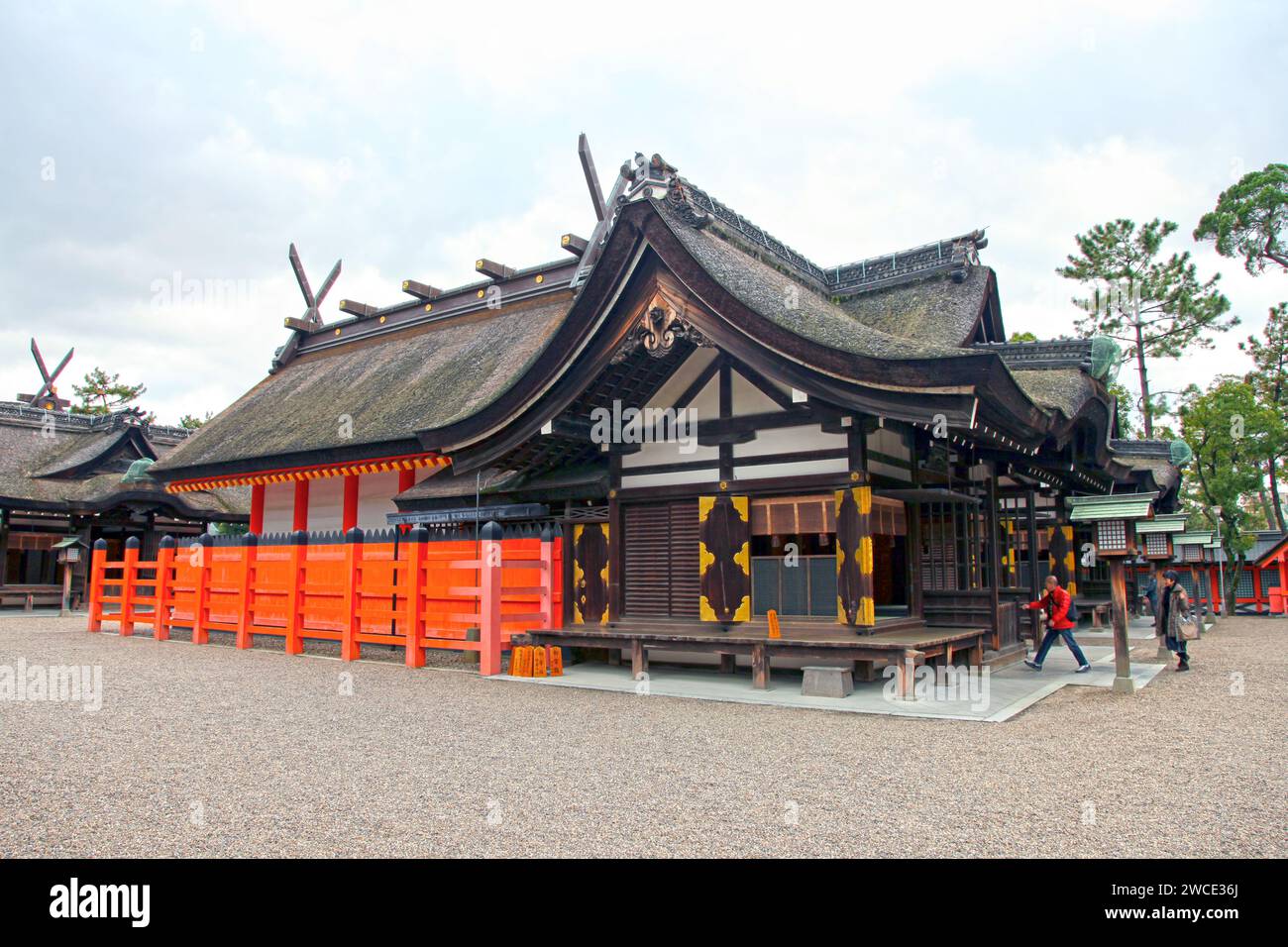 Sumiyoshi Taisha Grand Shrine in Osaka, Japan Stock Photo - Alamy