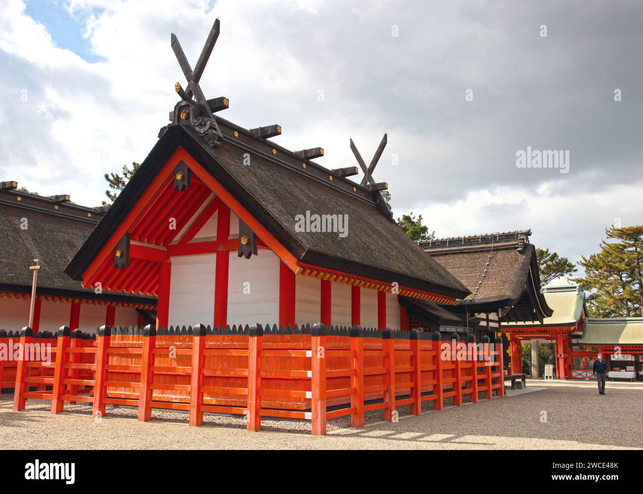 Sumiyoshi Taisha Grand Shrine in Osaka, Japan Stock Photo - Alamy