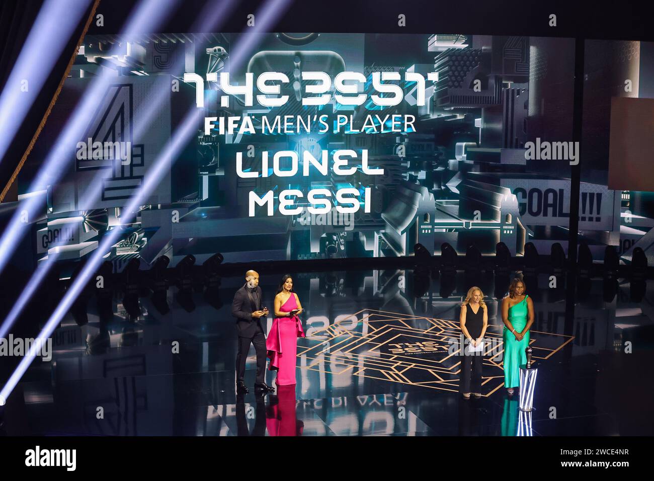 Lionel Messi Winner of The Best FIFA Men's Player 2023 during The Best FIFA Football Awards 2023 ...