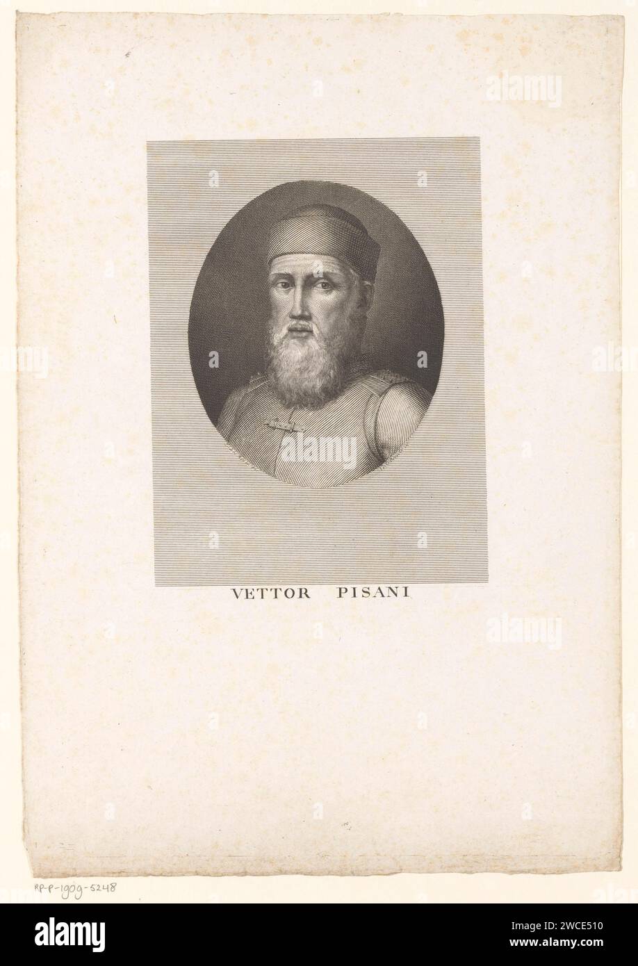 Portret Van Admiraal Vetter Pisani, Carlo Rampoldi, After Teodoro ...