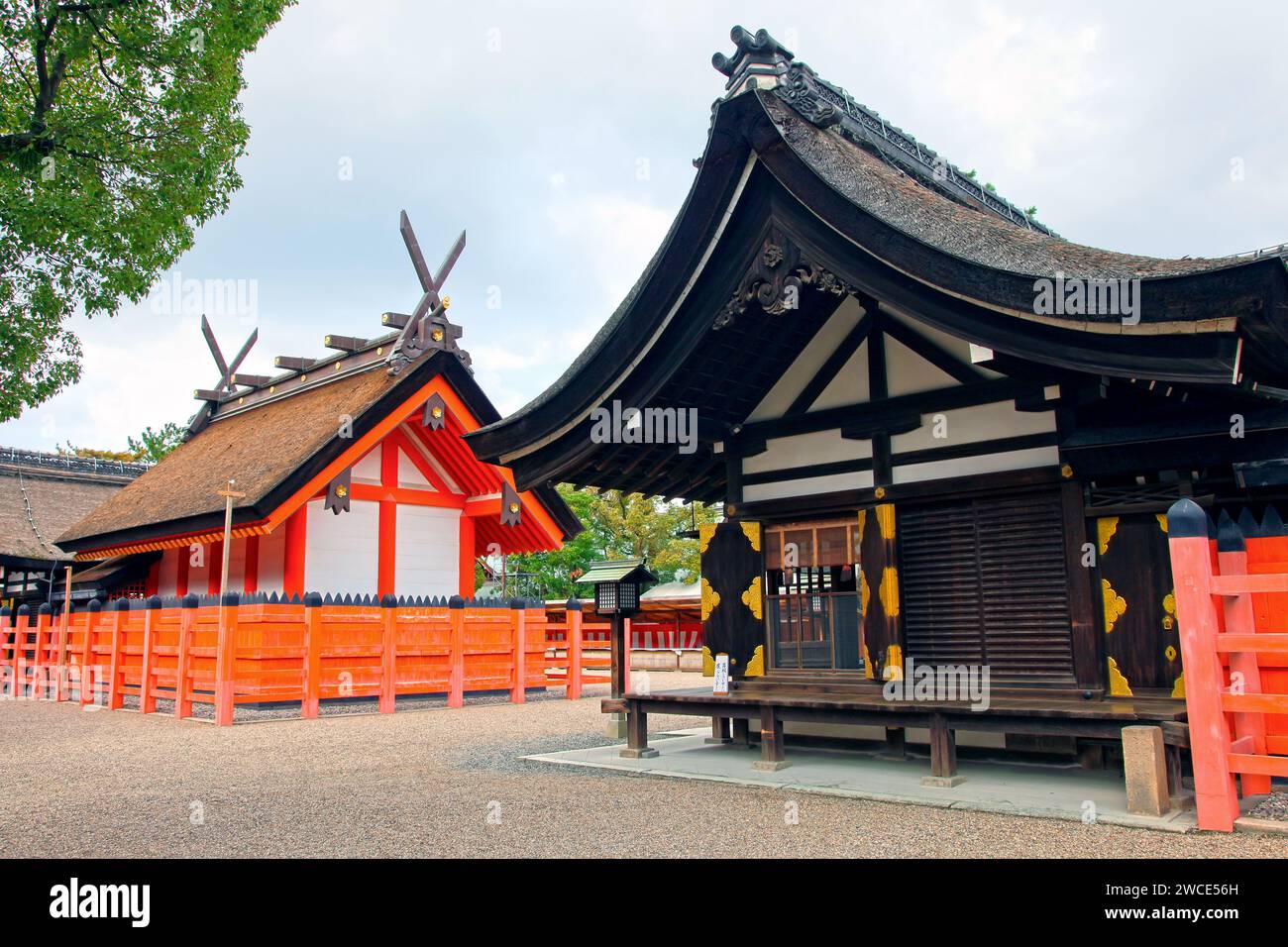 Sumiyoshi Taisha Grand Shrine in Osaka, Japan Stock Photo - Alamy