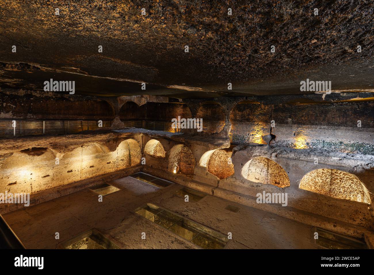 Dara ruins is an ancient city consisting of many interconnected caves ...