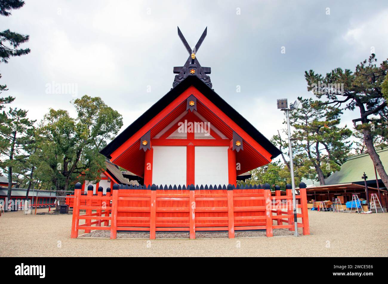 Sumiyoshi Taisha Grand Shrine in Osaka, Japan Stock Photo - Alamy