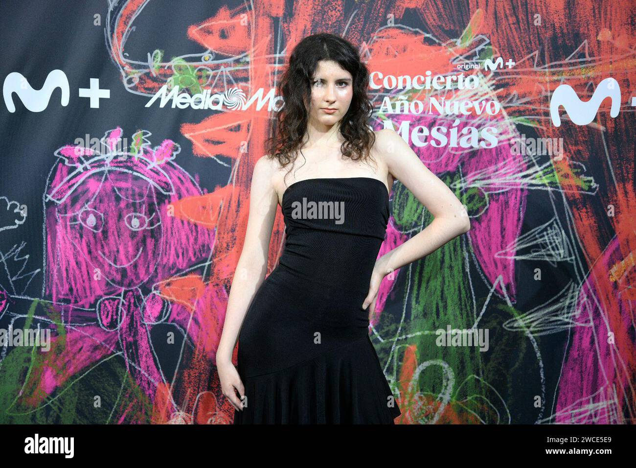 Valeria Collado attends the first concert of 'Stella Maris' the musical ...