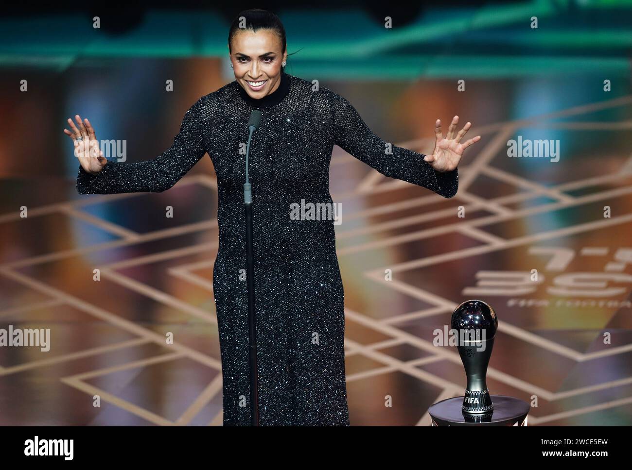The fifa best award 2024 marta hi-res stock photography and images - Alamy