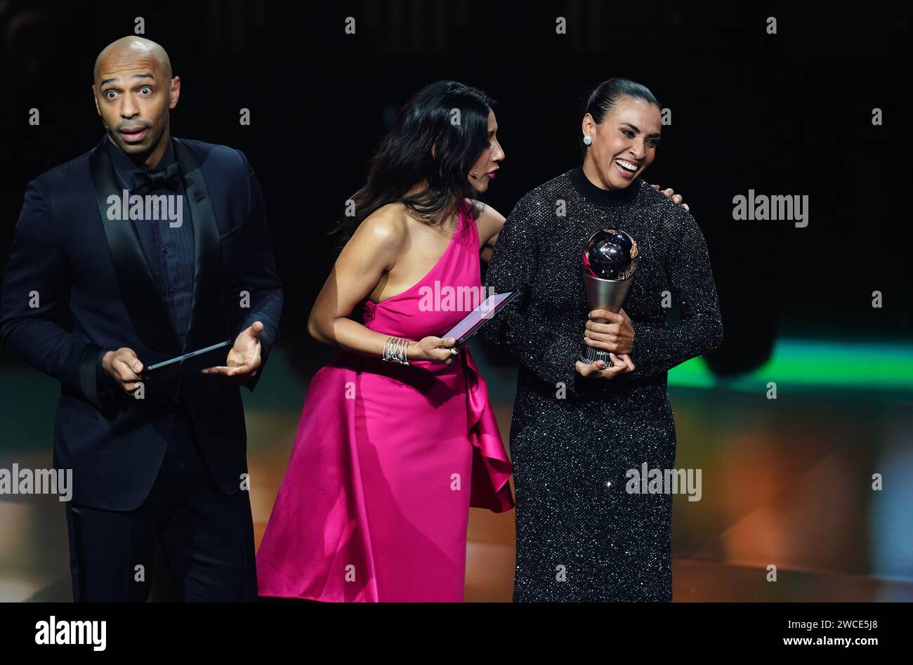 Fifa football awards 2023 marta hi-res stock photography and images - Alamy