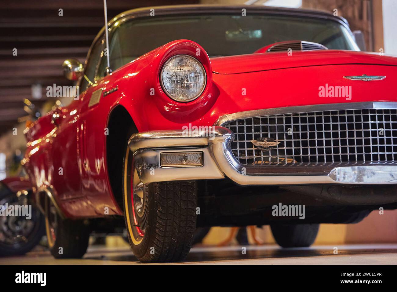 Kvarndrup, Denmark, 13th of January, 2024: Ford Thunderbird Stock Photo ...